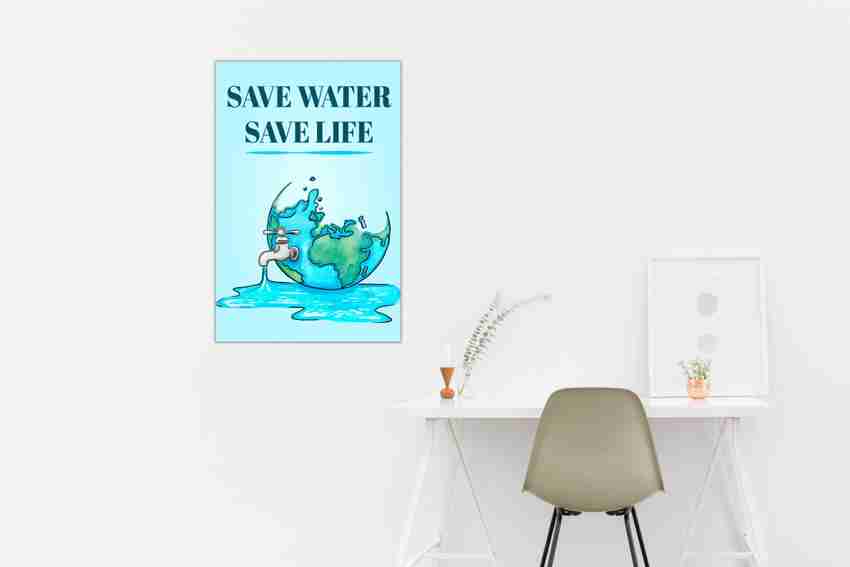Save Water Save Life Drawing For Kids