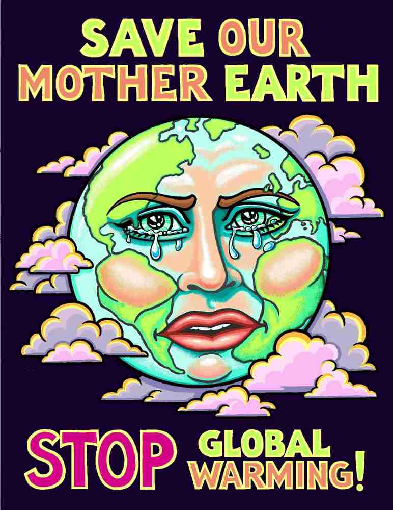 Global Warming Poster Design