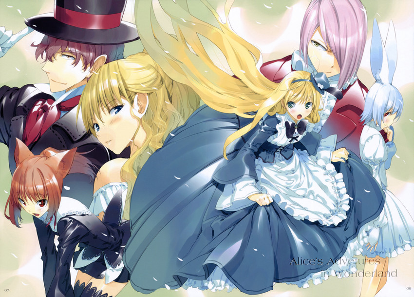 White Rabbit Alice In Wonderland Anime