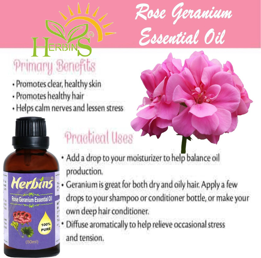 Geranium Essential Oil Benefits