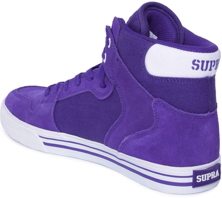 Purple Supra Shoes For Men