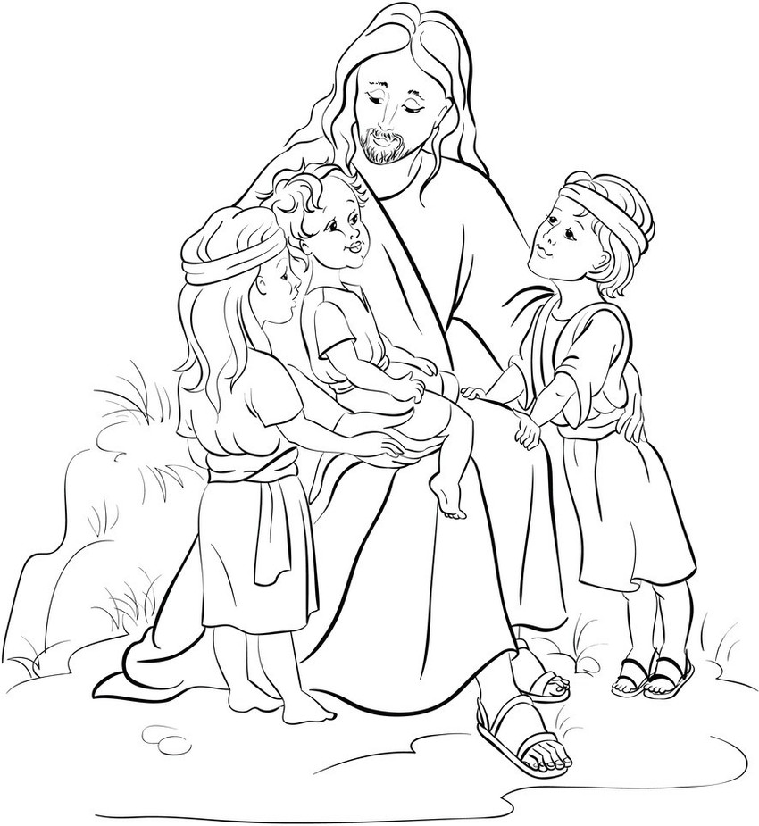 Bible Stories Clipart Black And White