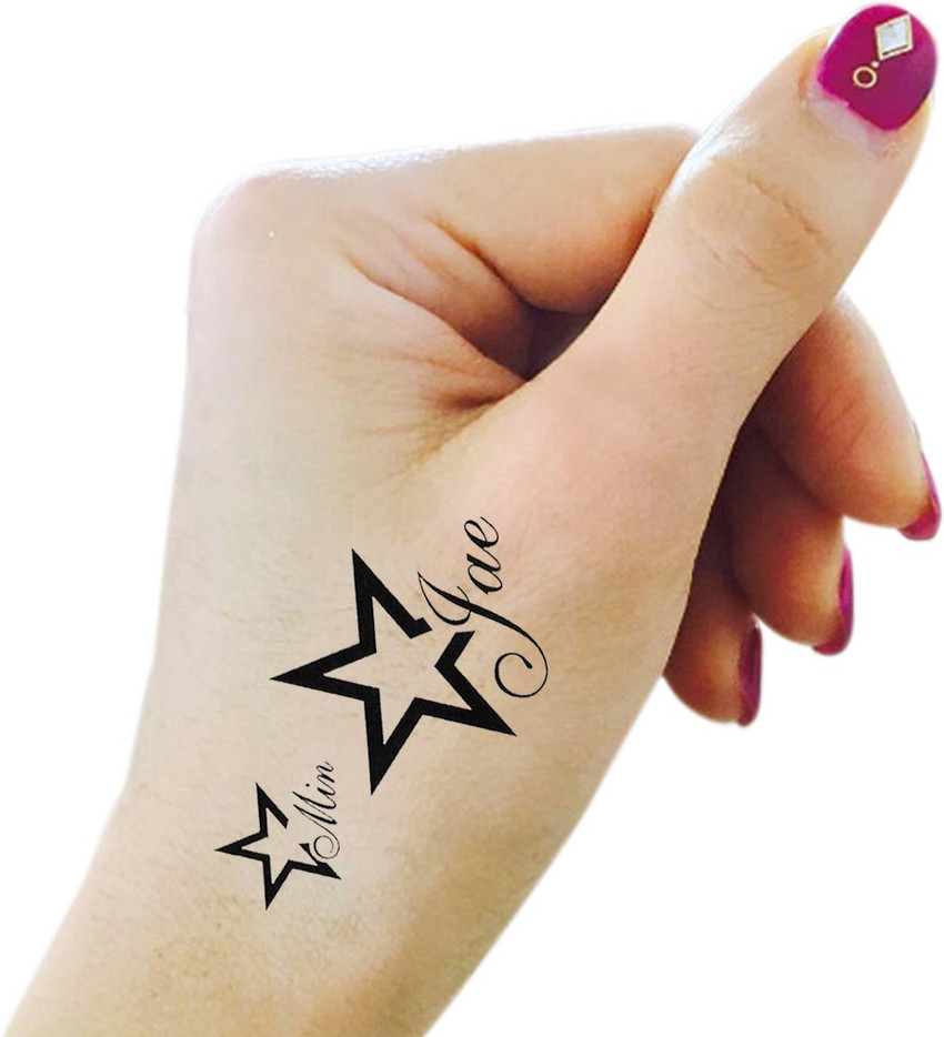 Star Tattoo On Hand Designs