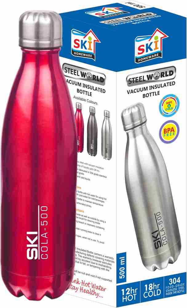 Ski In Plastic Cola Bottle