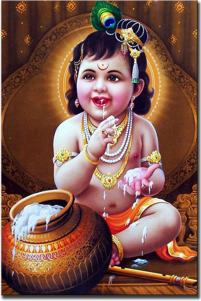Baby Krishna Wallpaper For Mobile