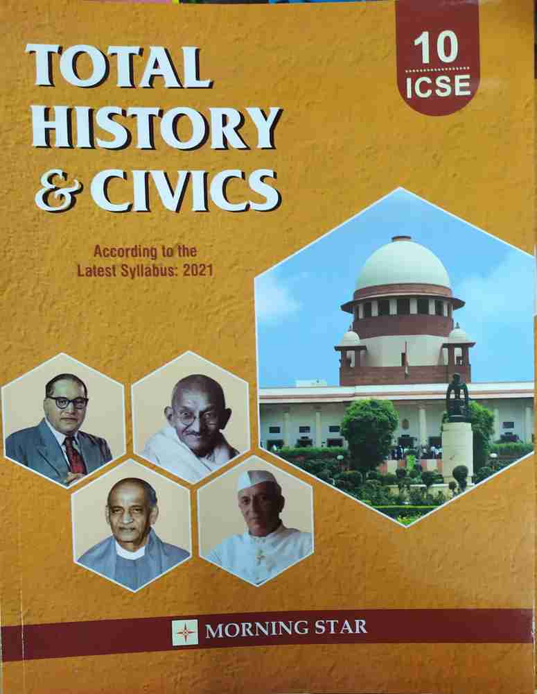 TOTAL HISTORY AND CIVICS 10 ICSE WITH MULTIPLE CHOICE, 40% OFF