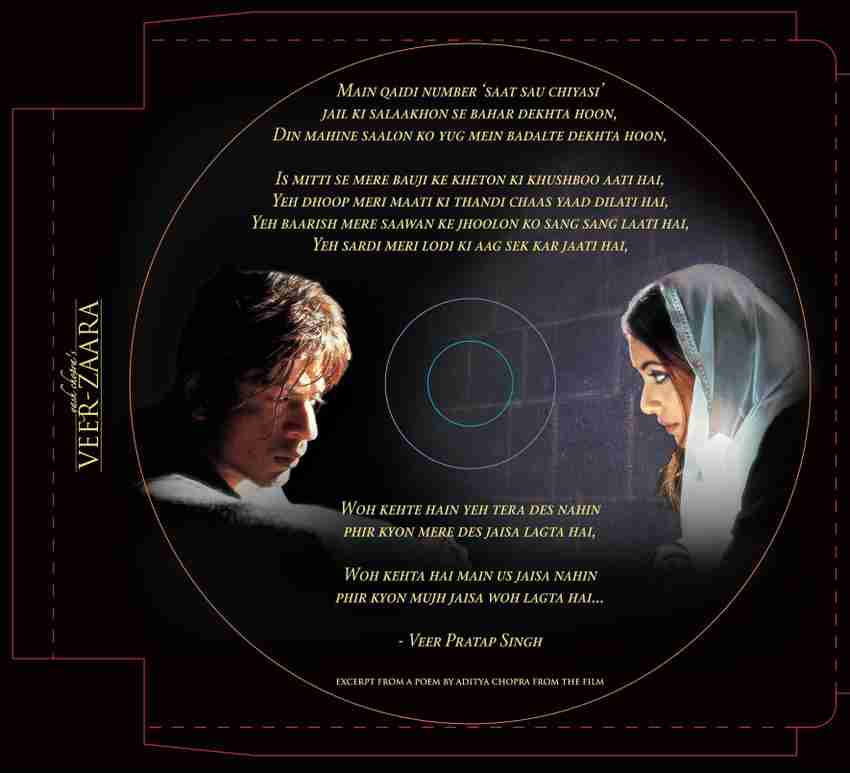 Veer Zaara Cd Cover
