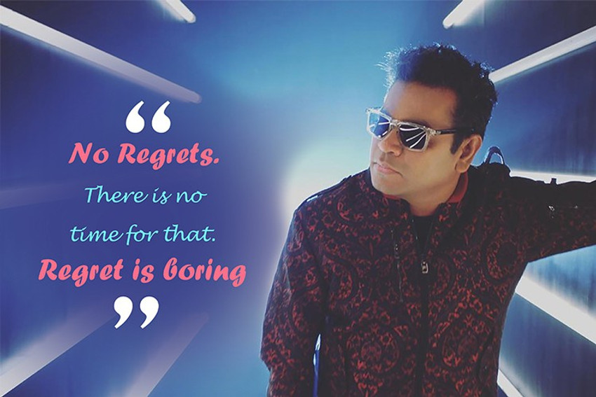 Have No Regrets Because One Point