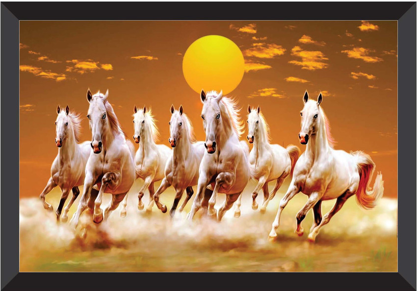 7 Running Horses In Feng Shui