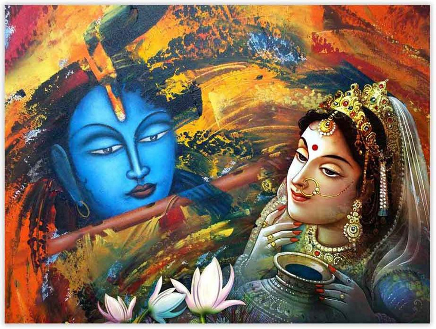 Radharani And Krishna