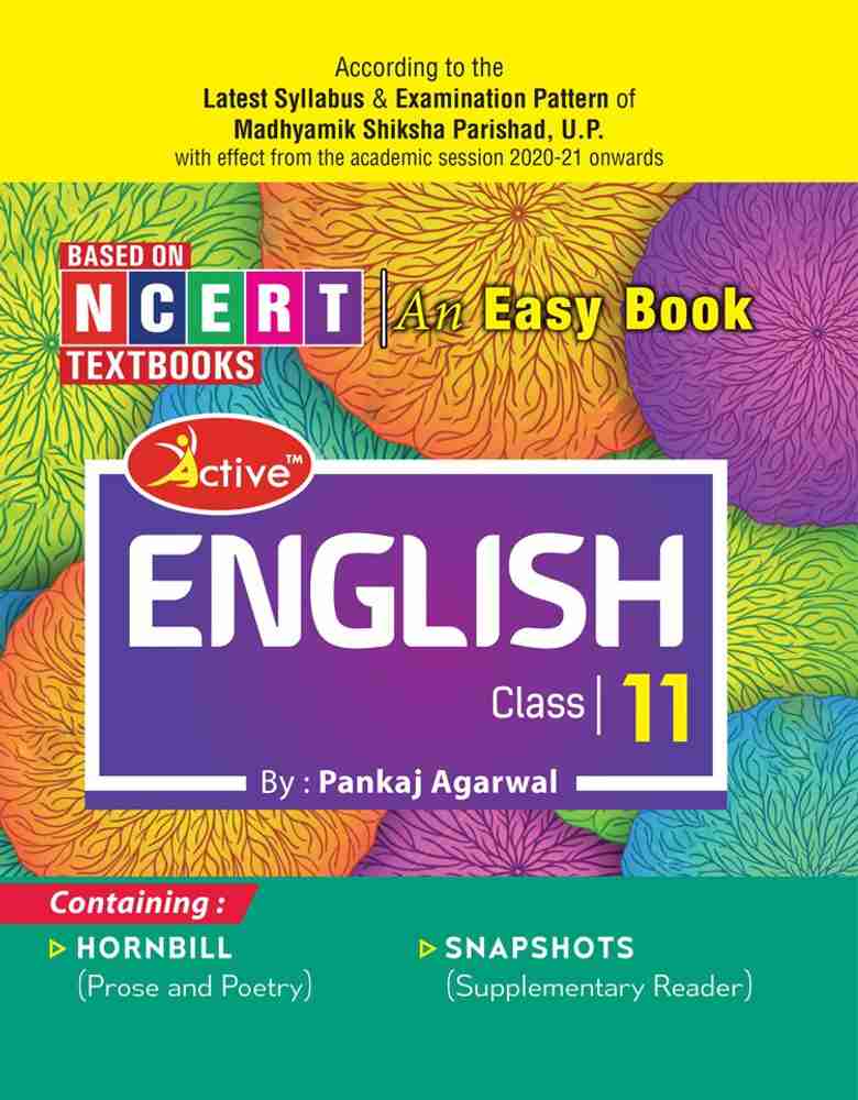 Active English Class 11 NCERT BASED (A Complete Textbook), 59% OFF