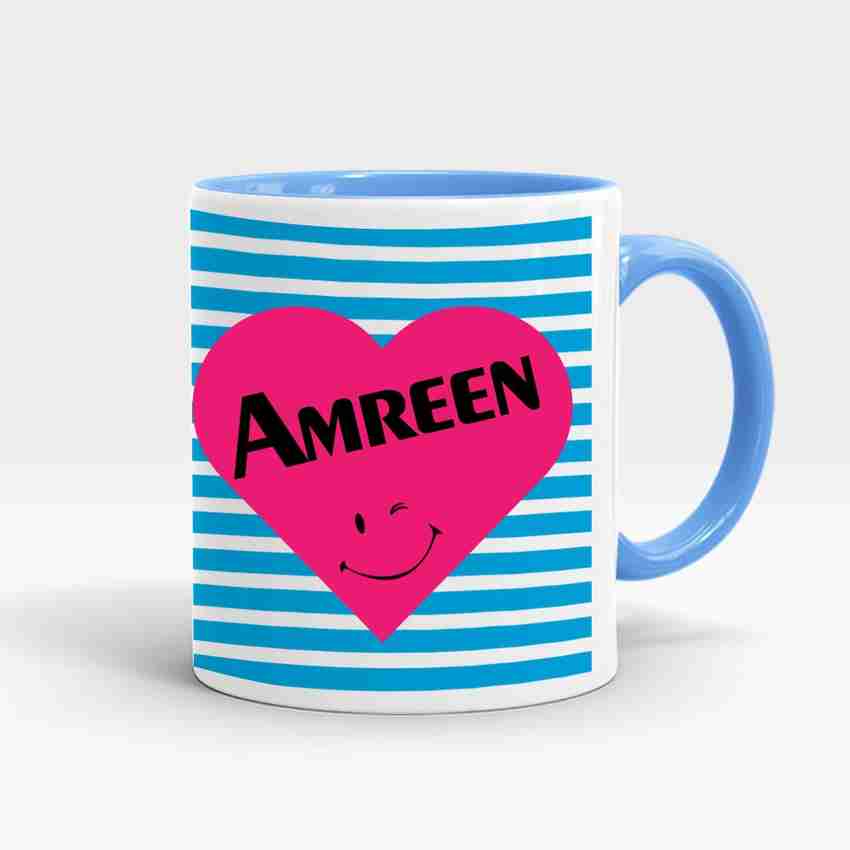 Amreen Name Logo