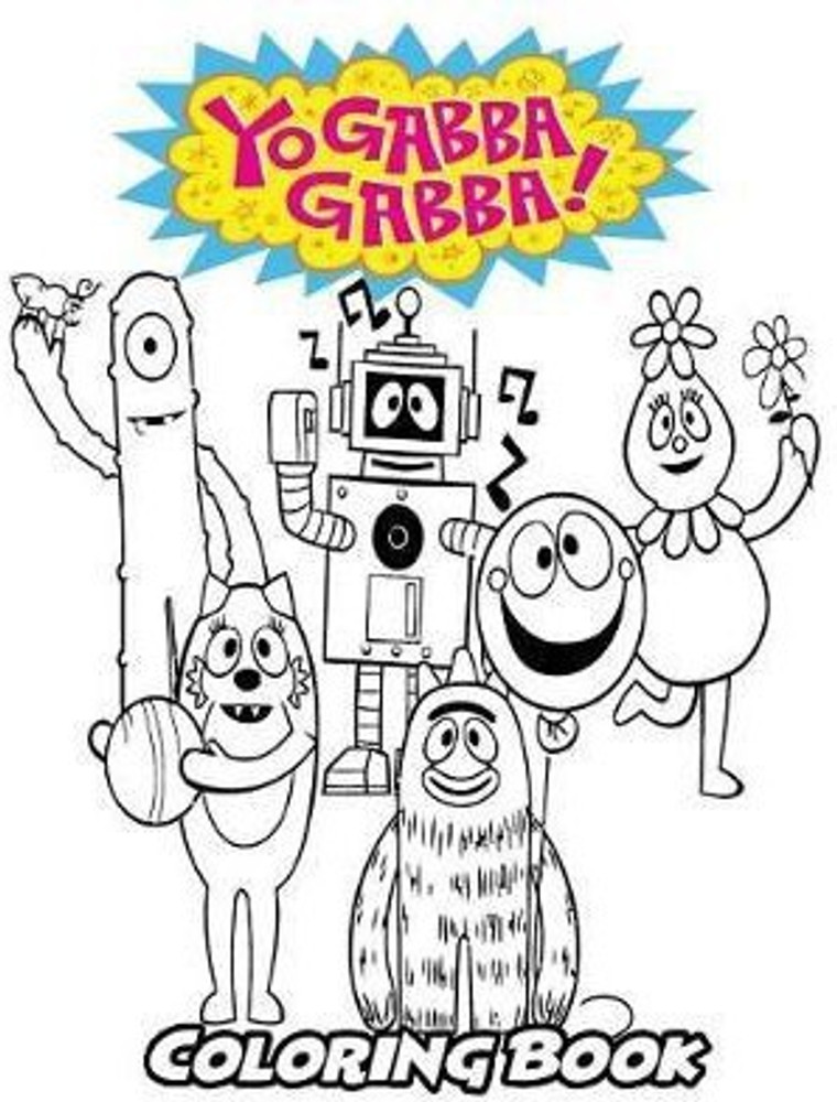 Yo Gabba Gabba Coloring Pages