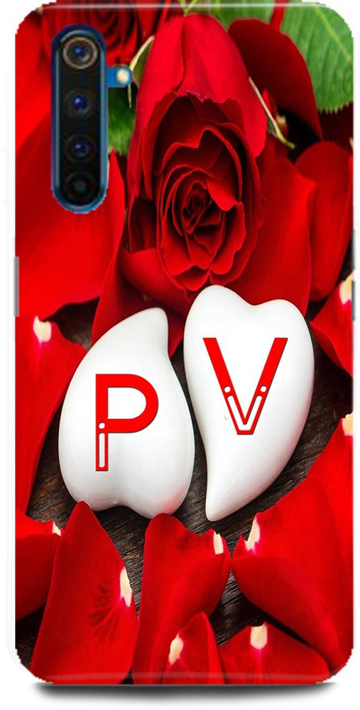 Alphabet V And P In Heart