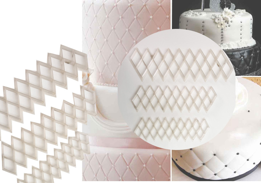 Fondant Diamond Pattern