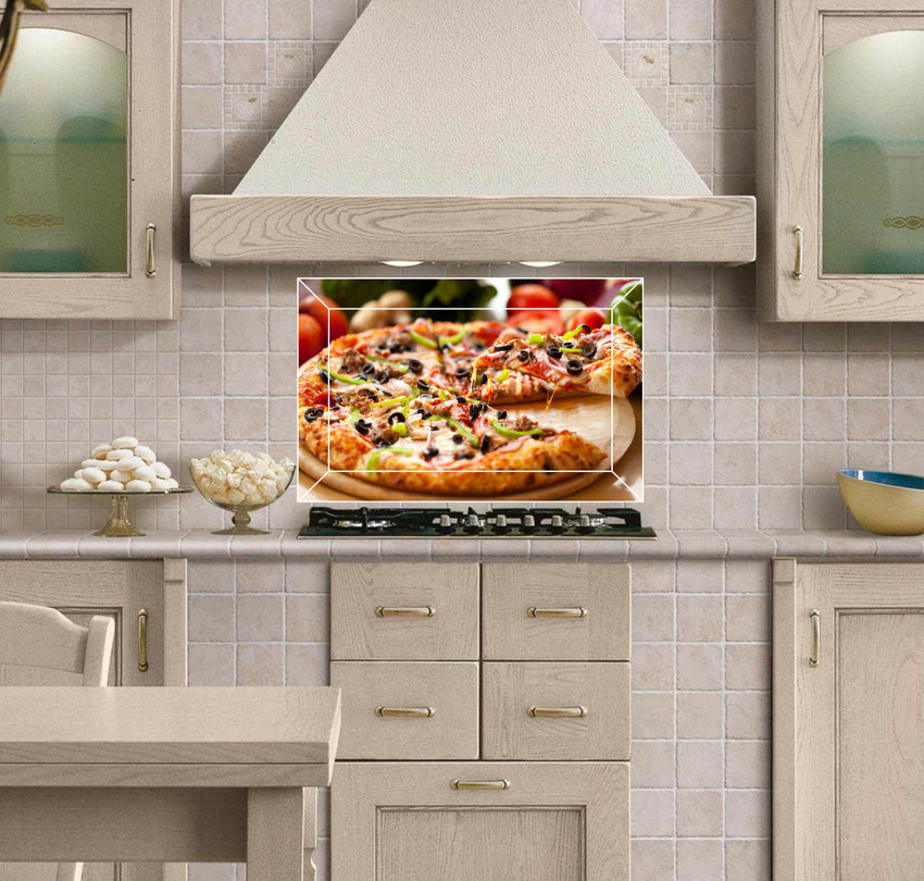 Pizza Tile Wallpaper