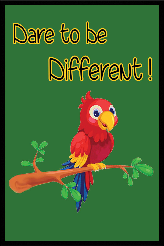 Dare To Be Different Poster