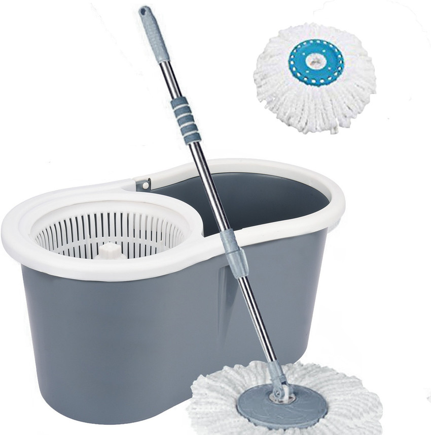 360 Fit Swivel Mop With Centrifugal Bucket Inox Cable Mop, 55% OFF