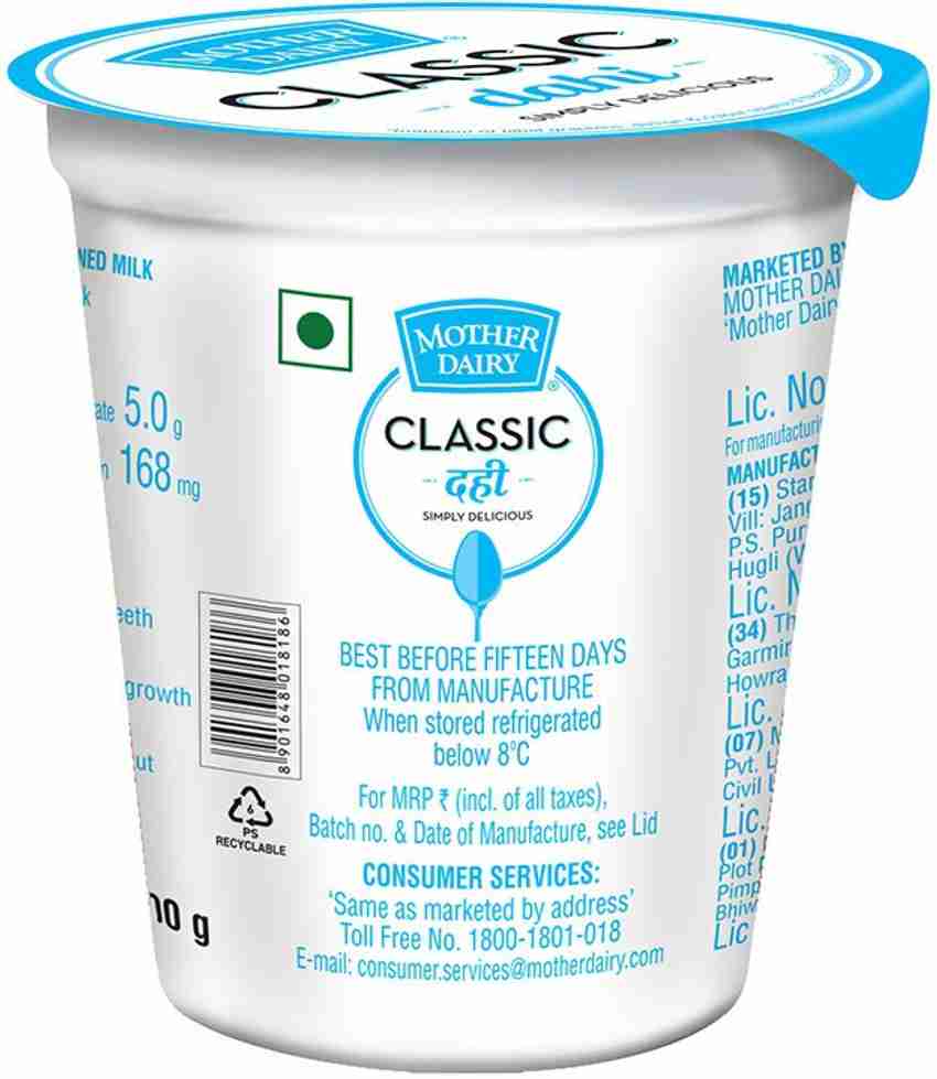 Mother Dairy Curd