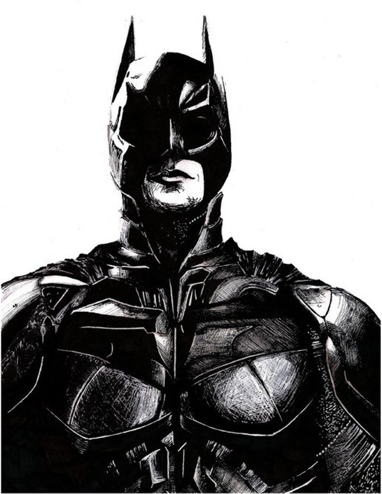 Batman Sketch Art