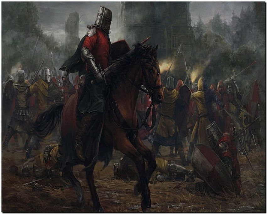 Medieval Battlefield Wallpaper
