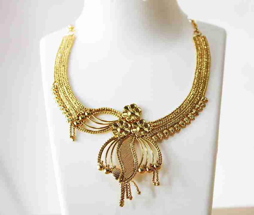 Beautiful Simple Gold Necklace Designs