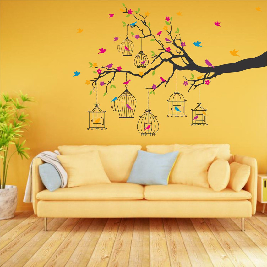 Wall Stickers For Living Room Flipkart | Cabinets Matttroy
