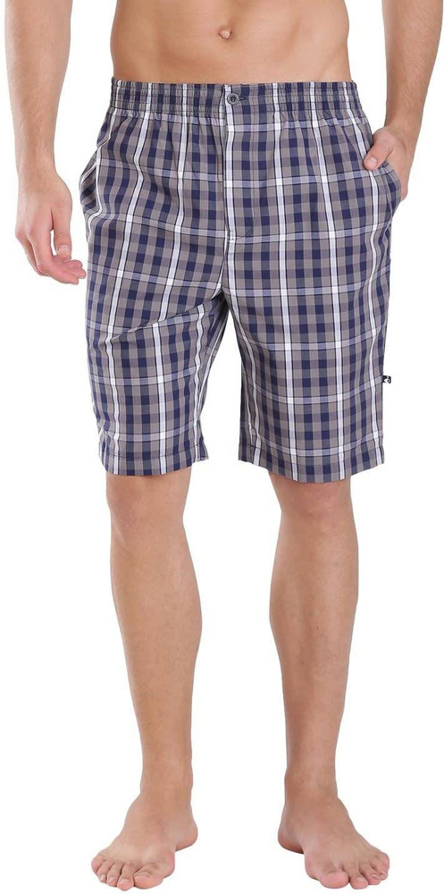 Jockey Man Multi-Color Check Des423 Bermuda 9005 (S): Buy
