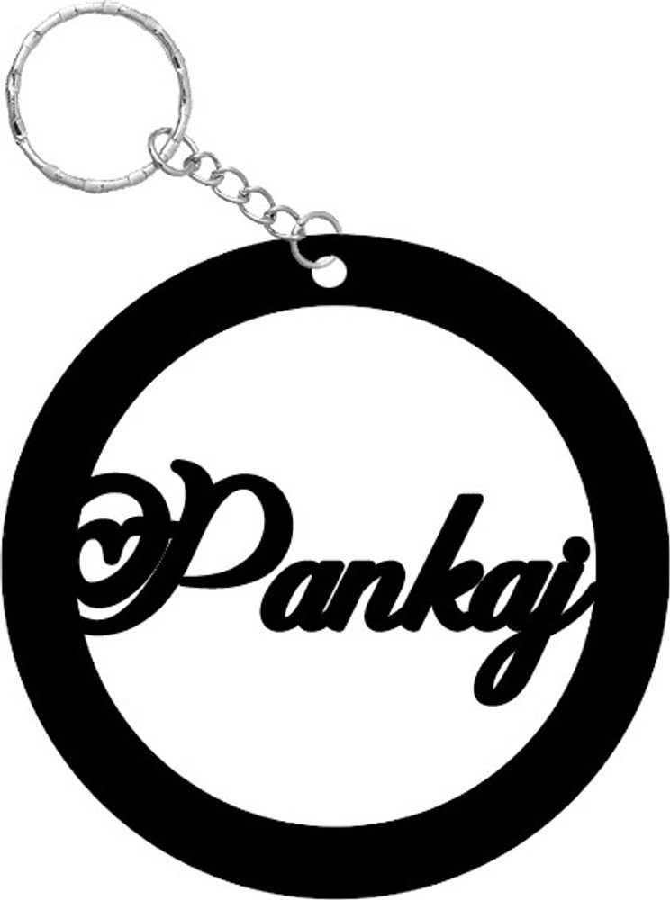 Pankaj Name Logo