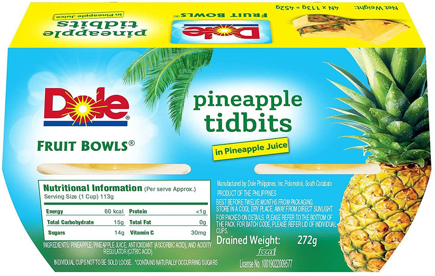 Dole Diced Pineapple