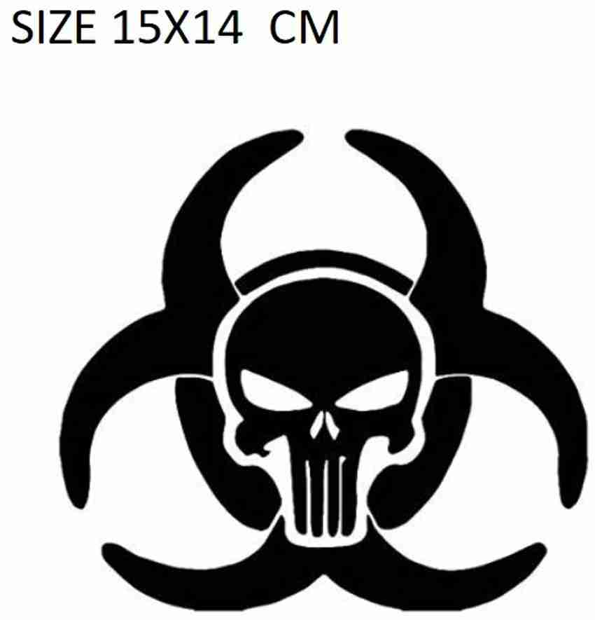 Biohazard Skull Tattoo