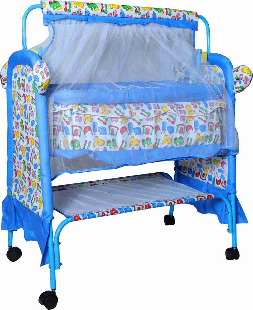 Mee Mee Blue Baby Cradles 91 Cm X 30 Cm X 53 Cm