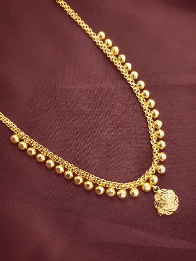 Traditional Gold Necklace Designs In 10 Grams