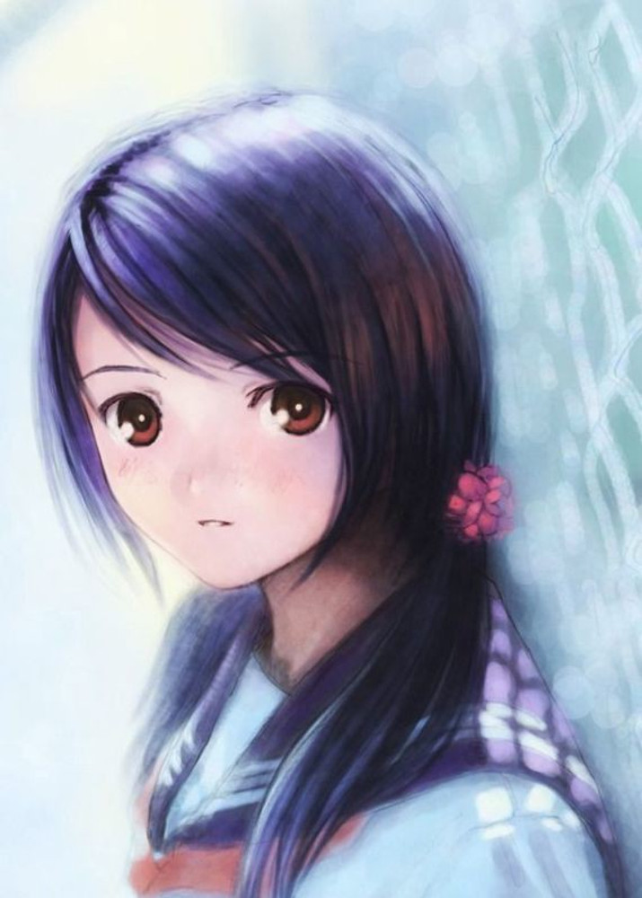 Girl Sad Cartoon