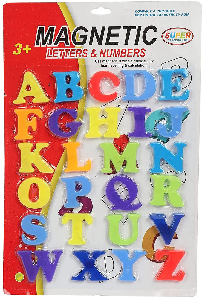 Magnetic ABCD Letters For Educating Kids In Fun, 42% OFF