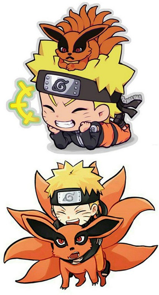 Chibi Naruto Bijuu Mode