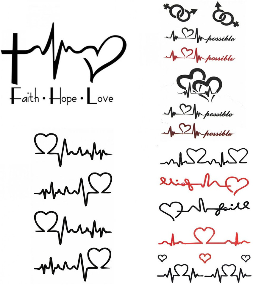 Faith Love Hope Tattoos For Girls