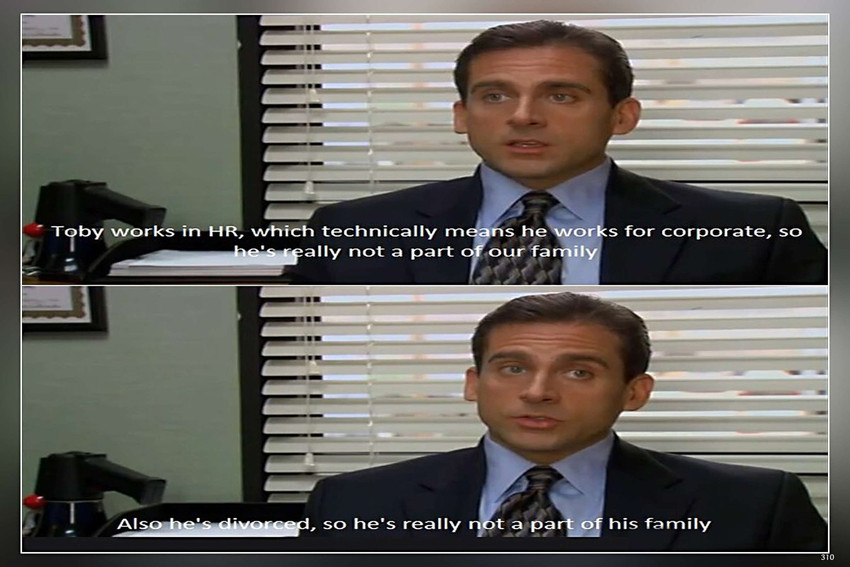 The Office Quotes Michael Scott To Toby