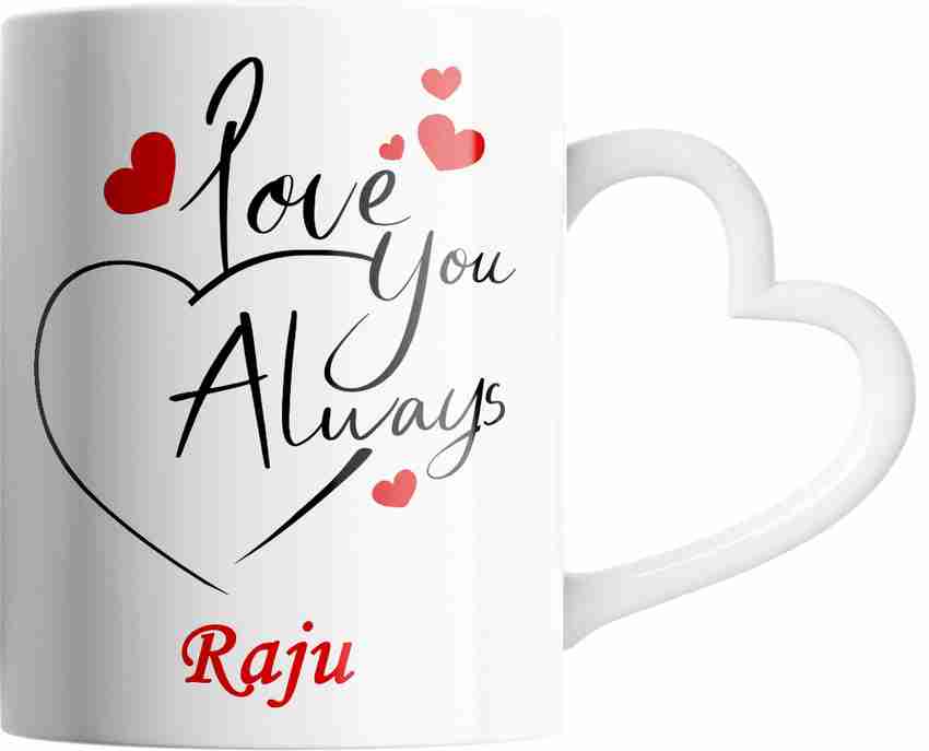 I Love You Raju Name Wallpaper