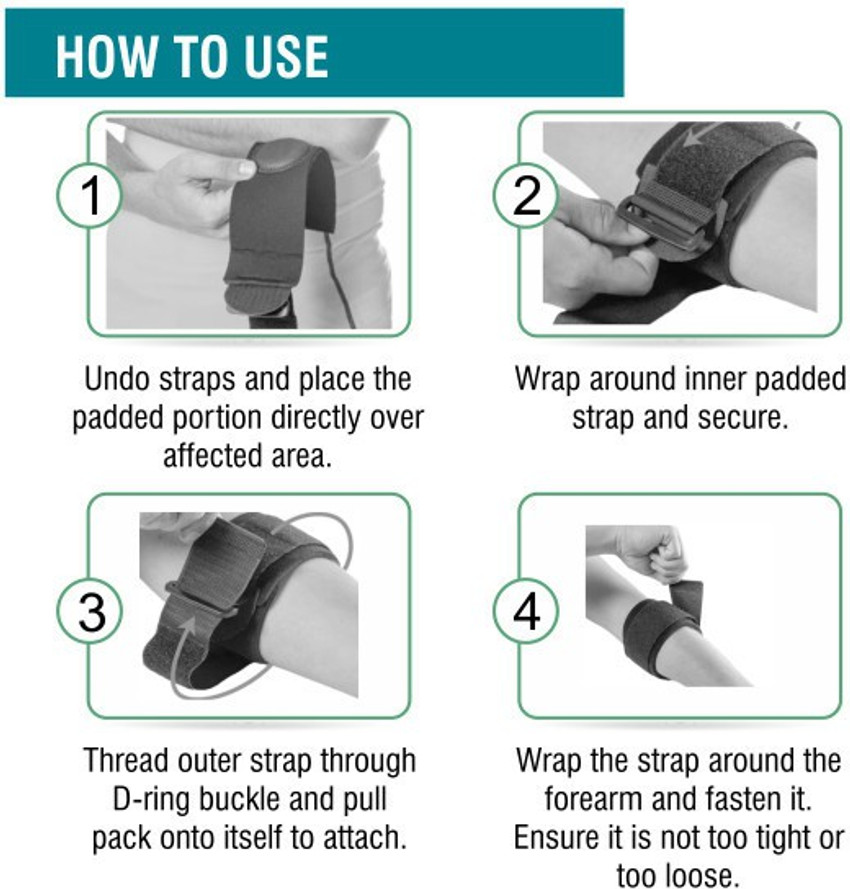 Tennis Elbow Strap Placement
