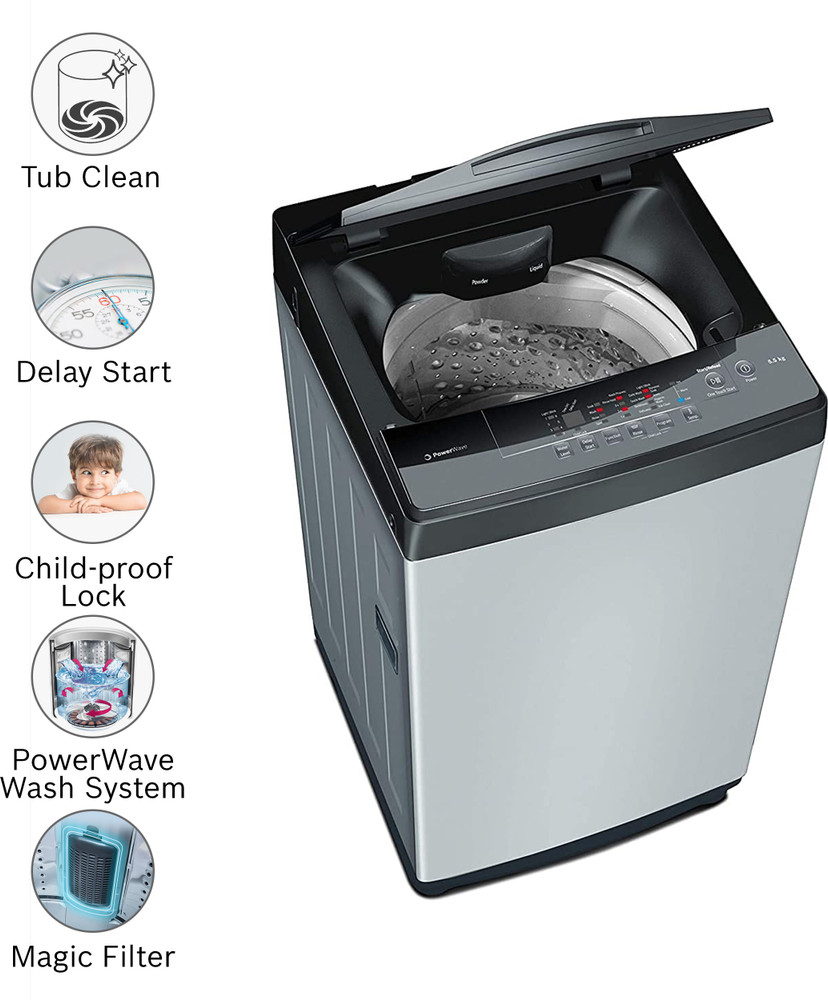 Bosch Kg Fully Automatic Top Load Washing Machine White, 43% OFF