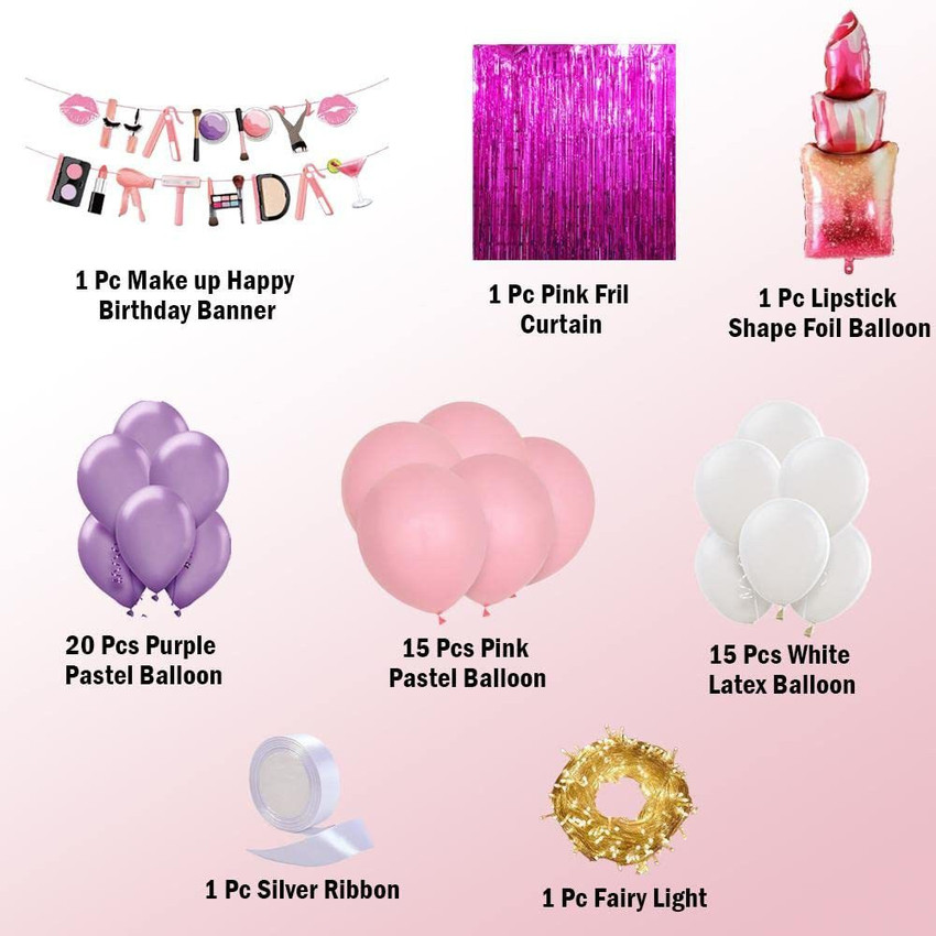 Makeup Theme Party Decorations | Saubhaya Makeup