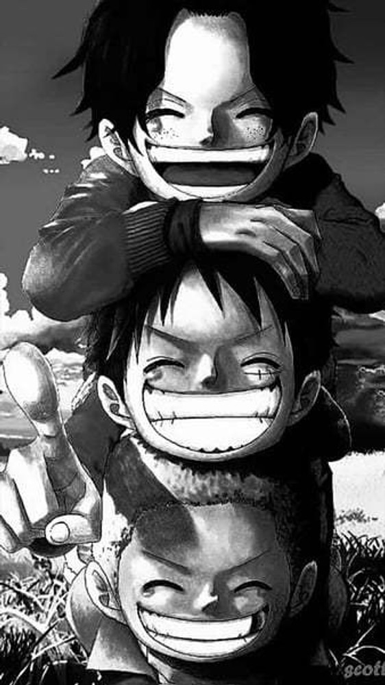 Ace And Luffy One Piece Kids