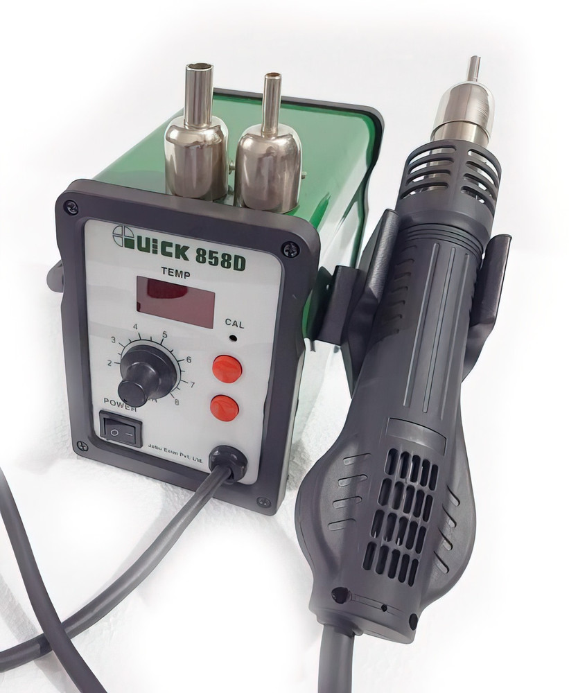 QUICK 858D Blower Hot Air Rework Station 1000W 220V Heat, 58% OFF