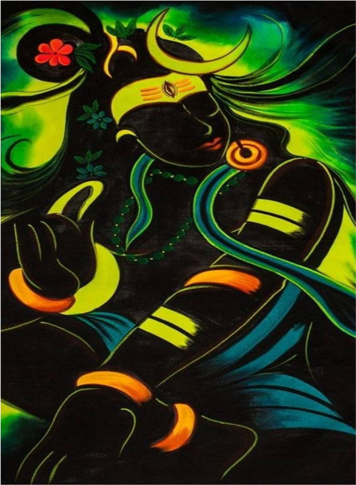 Lord Shiva Modern Art