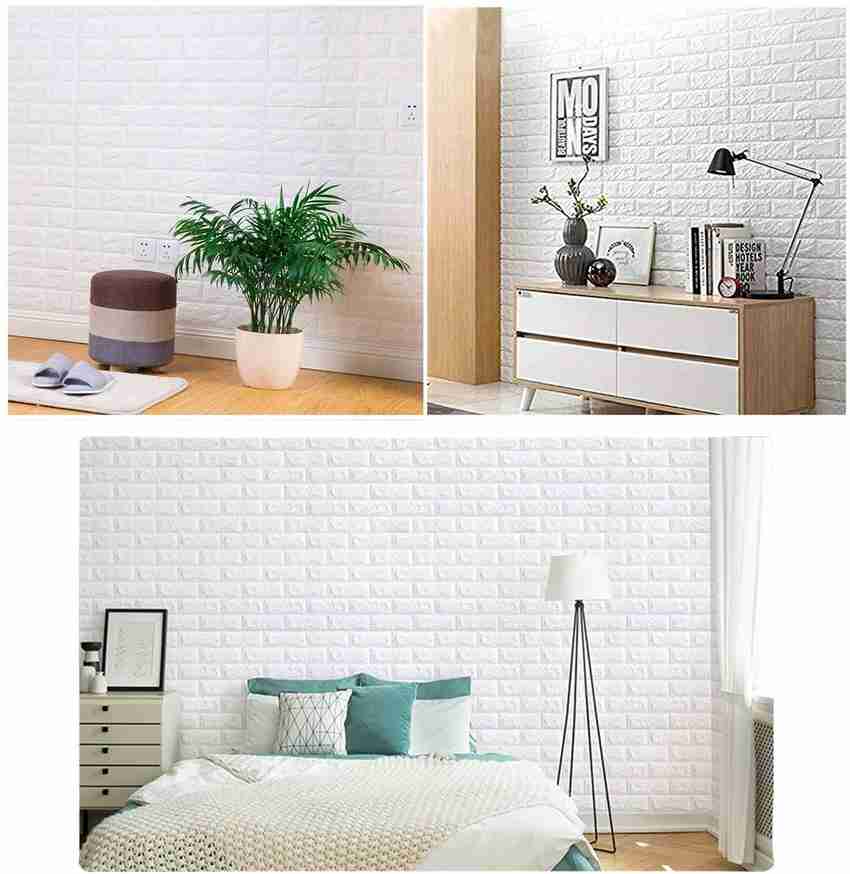 3D Wall Panels Peel And Stick Foam Wallpaper For Living, 57% OFF