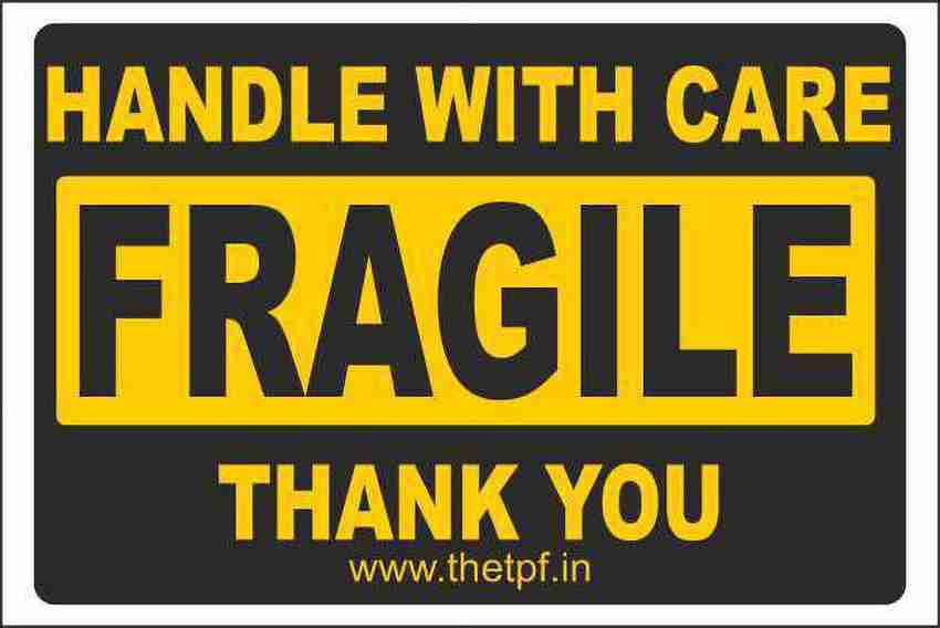 Fragile Label To Print