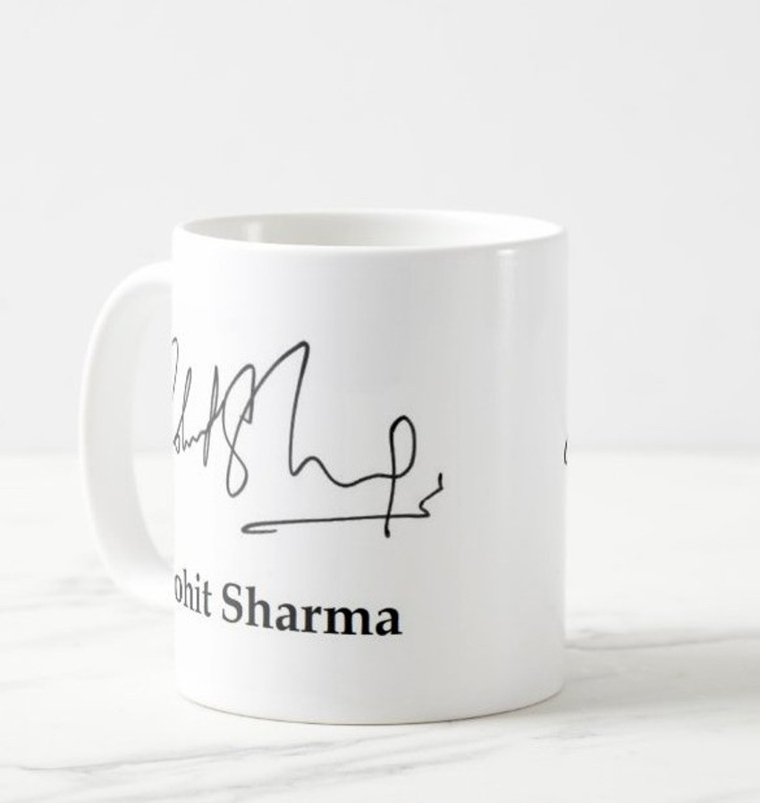 Rohit Sharma Signature