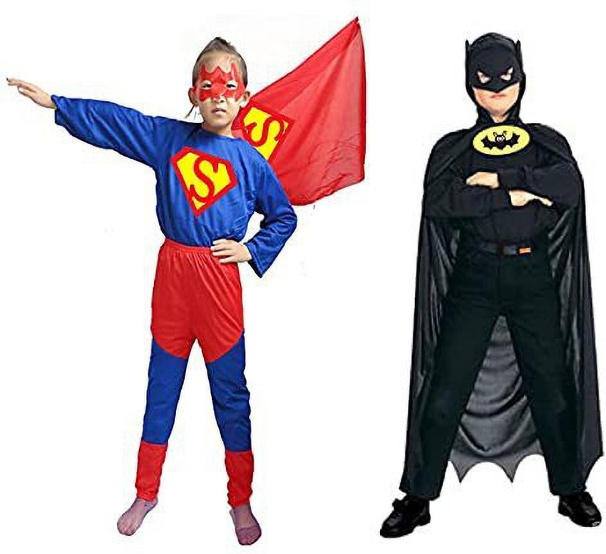 Batman Costume For Kids Blue