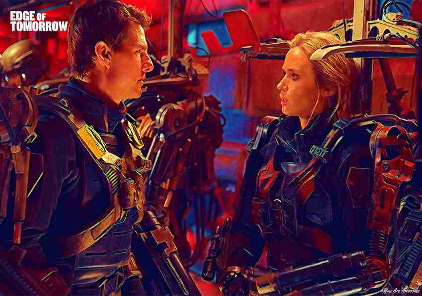 Tom Cruise Edge Of Tomorrow Poster